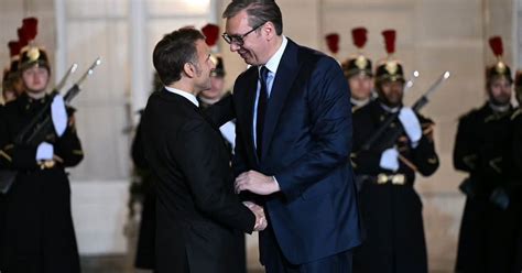 Vucic President Emmanuel Macron Could Visit Serbia Soon Telegraf Rs