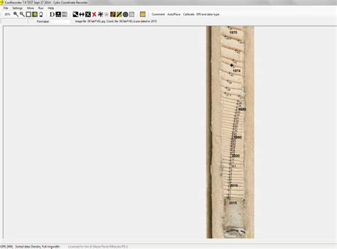 Measuring Tree Ring Width In Coorecorder 79 Download Scientific Diagram