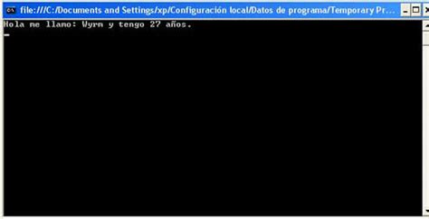 Ejemplo De Aplicación De Consola Con Visual Basic Net