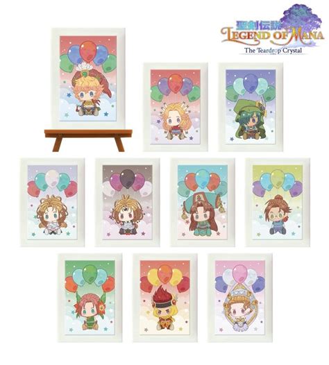 Tvアニメ「聖剣伝説 Legend Of Mana The Teardrop Crystal 」新作グッズ4種の受注開始