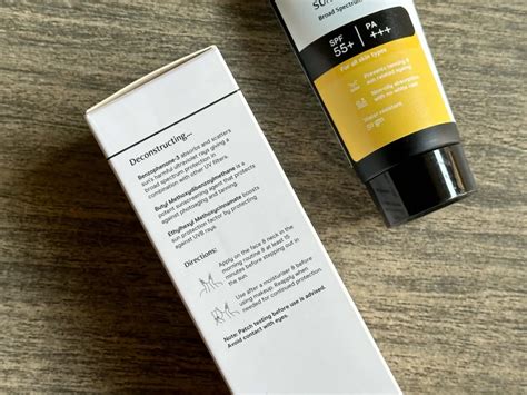 Deconstruct Gel Sunscreen Review Didnt Work For Me The Pink Velvet Blog