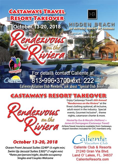 Newsletter Caliente Resorts