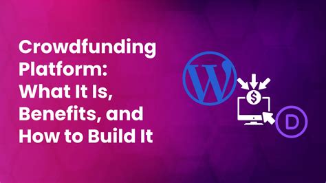 Build A Crowdfunding Website Using Wordpress 3 Easy Steps