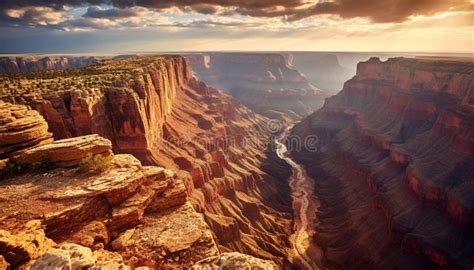 Majestic Sandstone Cliff Eroded Rock Formation Natural Beauty
