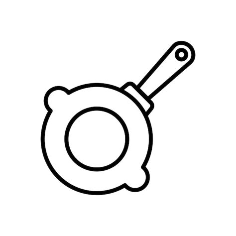 Premium Vector The Ultimate Frying Pan For Culinary Mastery Icon