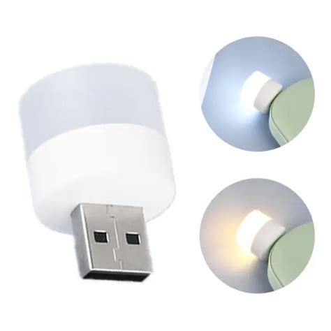 USB PORTABLE LED Lamp Mini Night Light Computer Mobile Powers UK PicClick UK