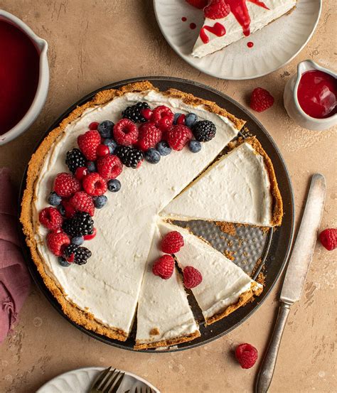 No Bake Greek Yogurt Cheesecake Cherry On My Sundae