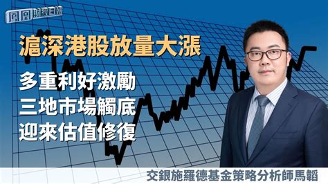 沪深港股放量大涨 马韬：多重利好激励 三地市场触底迎来估值修复凤凰网视频凤凰网