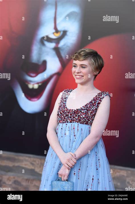 Cast Member Sophia Lillis Arrives At The Los Angeles Premiere Of It