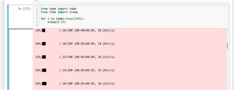 Jupyter Notebook 使用 Tqdm 显示进度条(单行显示)jupyter Tqdm Csdn博客 Jupyter Notebook 使用 Tqdm 显示进度条(单行显示)jupyter Tqdm Csdn博客