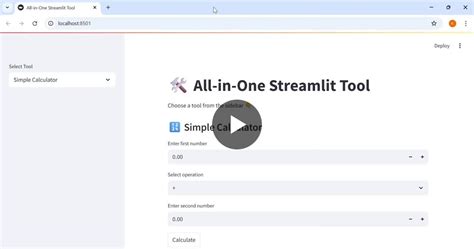 Python Streamlit Webapp Internship Linuxworld Vimaldagasir Techinnovation