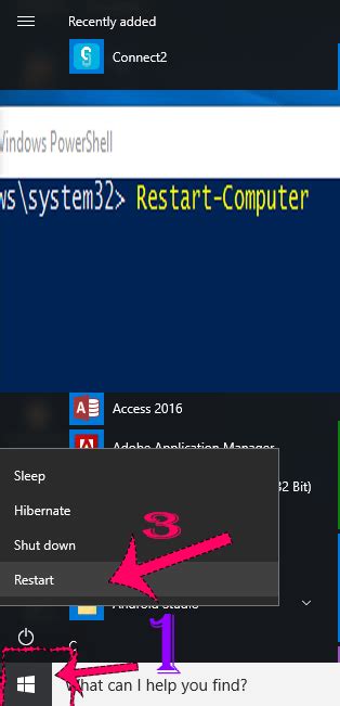 Logeshwaran Org Restart Or Reboot Windows 10 PC Updated
