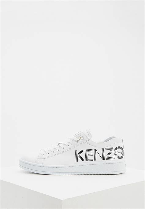 Кеды Kenzo, цвет: белый, KE228AWHRWU6 — купить в интернет-магазине Lamoda