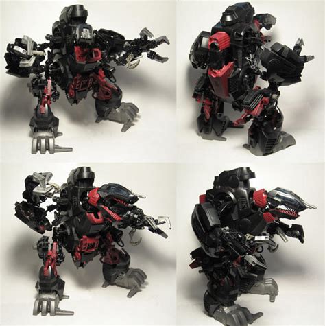 Zoids Bionicle Kitbash Dsaur By Whodagoose On Deviantart