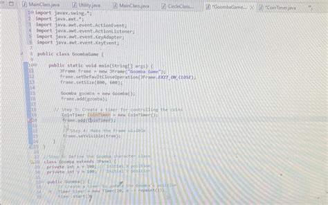 Solved Need Help On My Project Im Making A Simple Goomba
