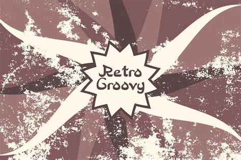 Premium Vector Abstract Vector Retro Background