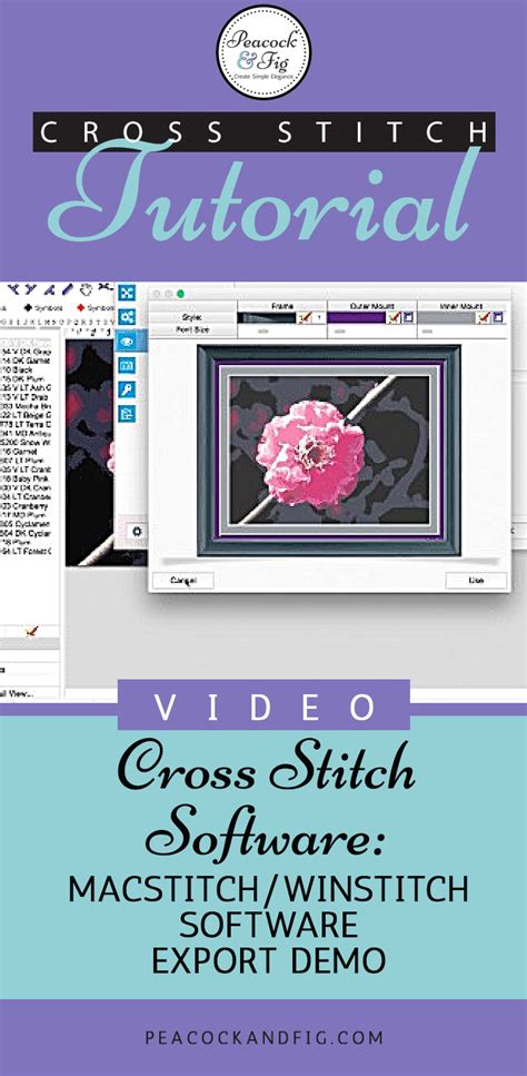 Cross Stitch Pattern Maker Software Cross Stitch Patterns