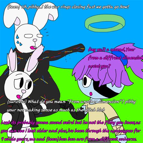 Survivor Bun Bun Meets Teen Pibby And Teen Bun Bunif Theres More To