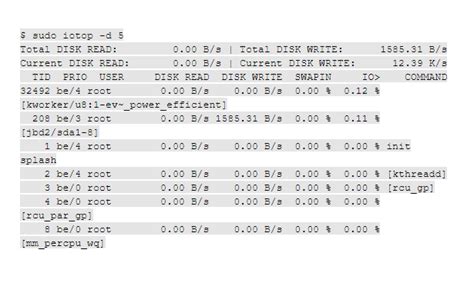 how to measure your disk activity for linux web server onet idc