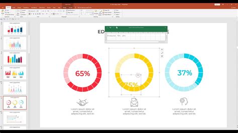 how to edit excel charts infographics youtube
