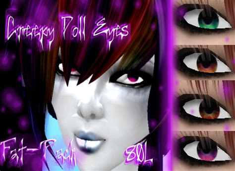 Second Life Marketplace [xc] Creepy Doll Eyes Fat Pack