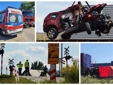 FOTO Z OSTATNIEJ CHWILI Tragiczny wypadek na przejeździe kolejowym w