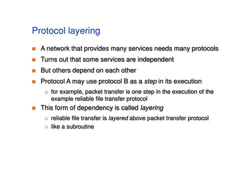 Ppt Protocol Layering Powerpoint Presentation Free Download Id6875521