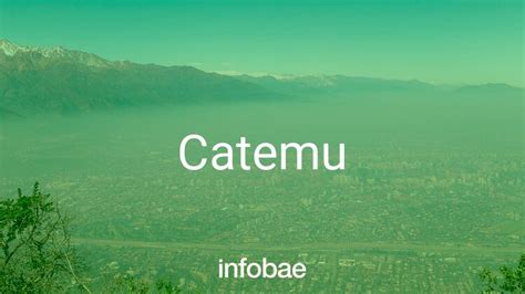 Calidad Del Aire En Catemu Este 27 De Junio De 2022 Infobae