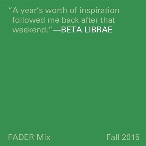 Fader Mix By Beta Librae Dj Mix Reviews Ratings Credits Song List