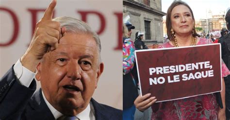 Quiere Ser Candidata Amlo Niega Réplica A Xóchitl Gálvez En La Mañanera
