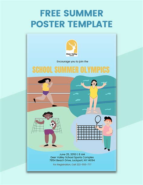 Free Summer Bbq Poster Template To Edit Online