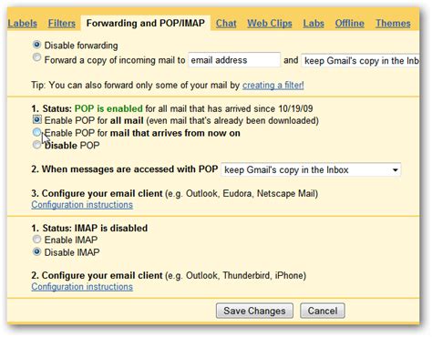 add your gmail account to outlook 2010 using pop
