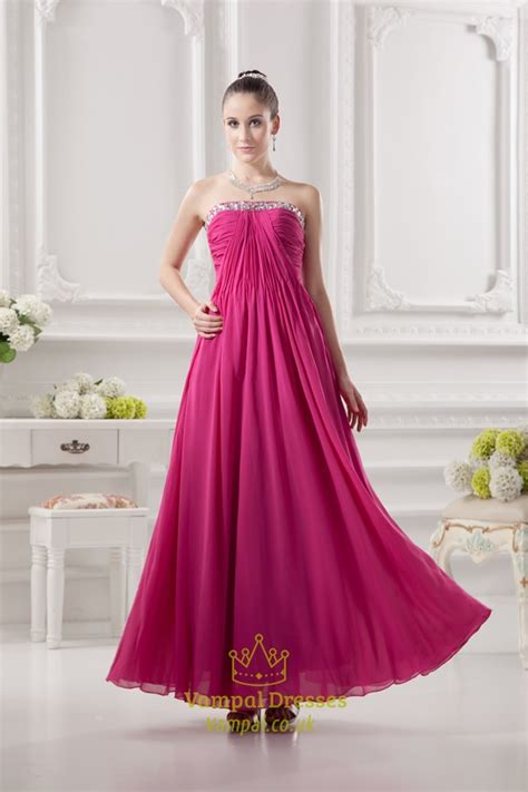 Fuschia Pink Bridesmaids Dressesfuschia Pink Dress For Wedding