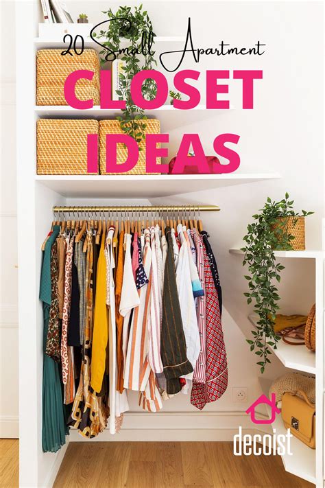 20 Small Apartment Closet Ideas That Save Space With Innovative Design