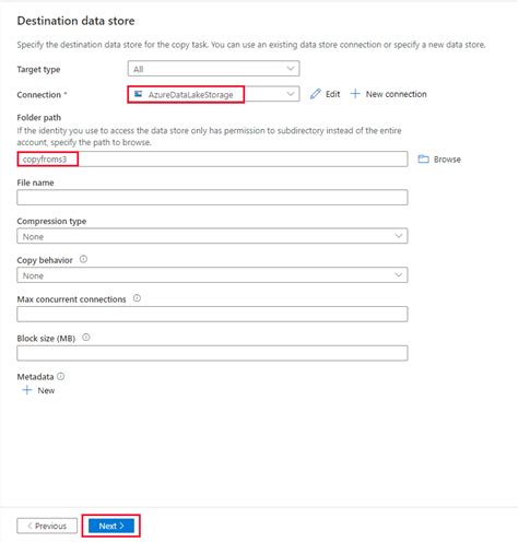 Carga De Datos En Azure Data Lake Storage Gen Azure Data Factory