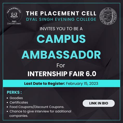 The Placement Cell Dyal Singh Evening College Delhi University On