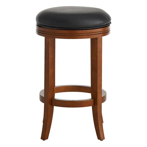 Providence Victoria Backless Counter Stool Walnut Backless Counter