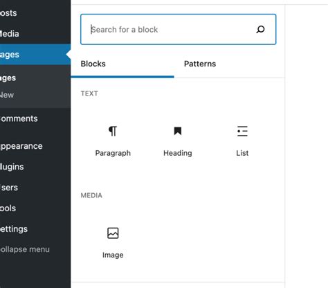 removing blocks from the wordpress editor i am derek long