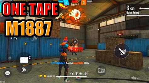1vs1 Lone Wolf Mode One Tape Headshot Gamepaly Garena Free Fire Lone
