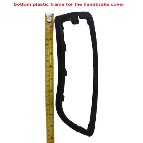 Handbrake Gaiter Frame For Bmw X E Black Leather Made