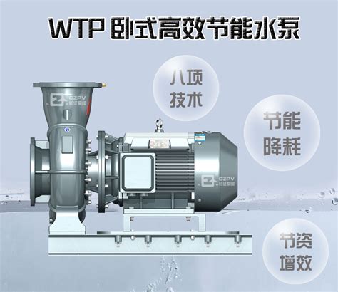 WTP卧式高效节能水泵 上海长征泵阀集团