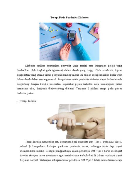 Terapi Diabetes Pdf