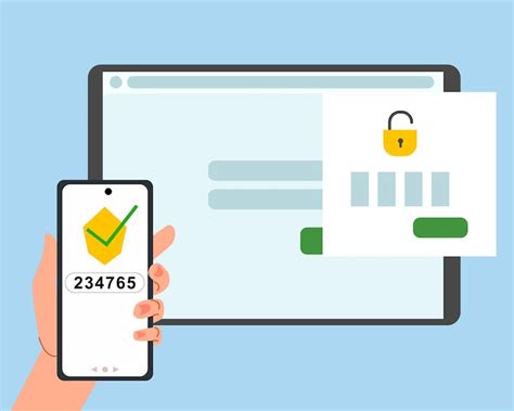 Premium Vector The Concept Of Twofactor Authentication Security