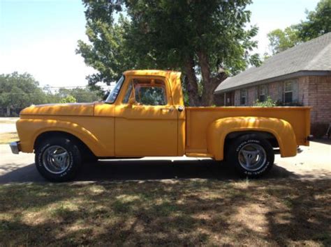 Buy Used 1964 FORD F100 CUSTOM CAB STEPSIDE PICKUP 429 HOT ROD NICE
