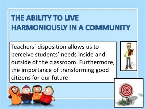 Teacher´s Disposition