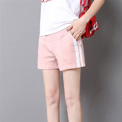 กางเกงขาสั้นสำหรับคนท้อง กางเกงคนท้อง กางเกงขาสั้นคนท้อง ทรงพอง กางเกงขาสั้นคลุมท้อง ผ้าไม่ยืด