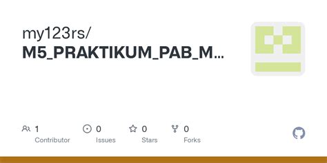Github My Rs M Praktikum Pab Mayaratnasari