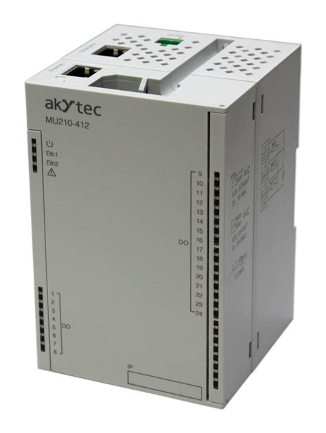 Akytec Mu210 412 Modbus Tcp 16 Transistor Output Module