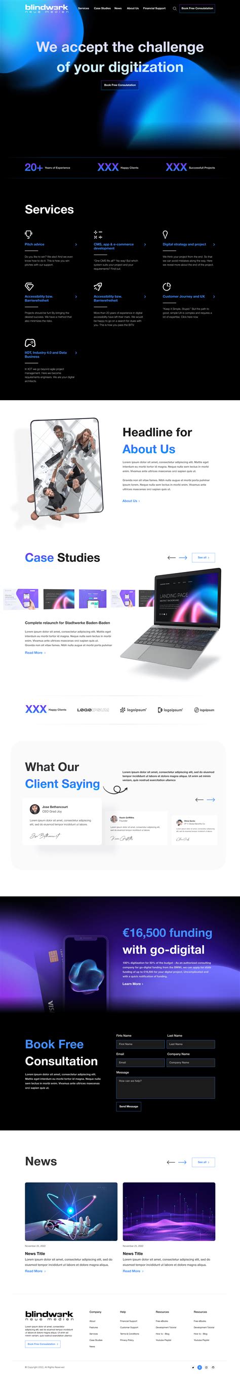 Web3 Website UI UX Design Hipfolio