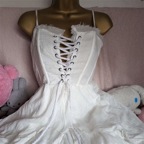 Ethereal Super Flowy Fairy Dress Worn Only Once Depop